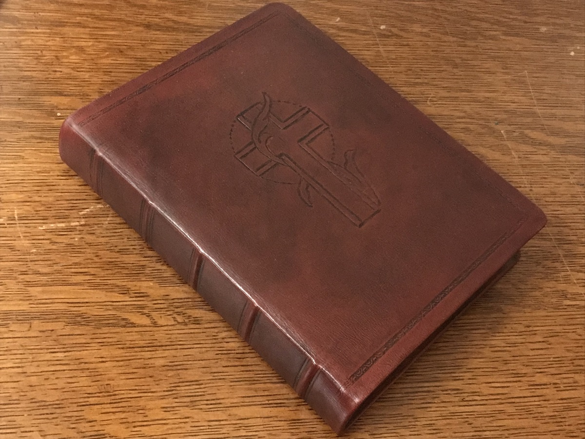 Leather-Lined English Calfskin | Leonard's Book Restoration