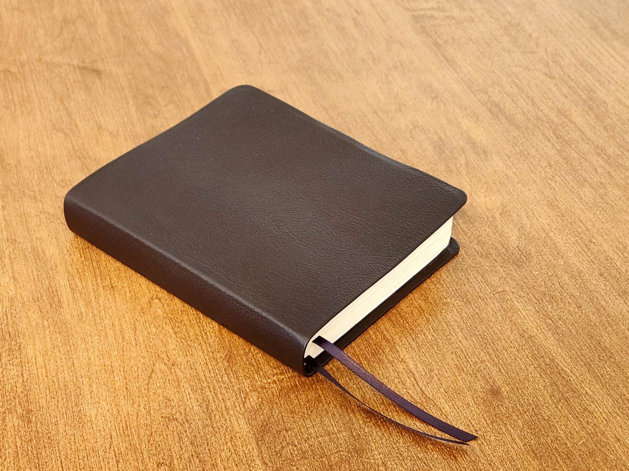Leather-Lined Goatskin Style | Leonard's Book Restoration