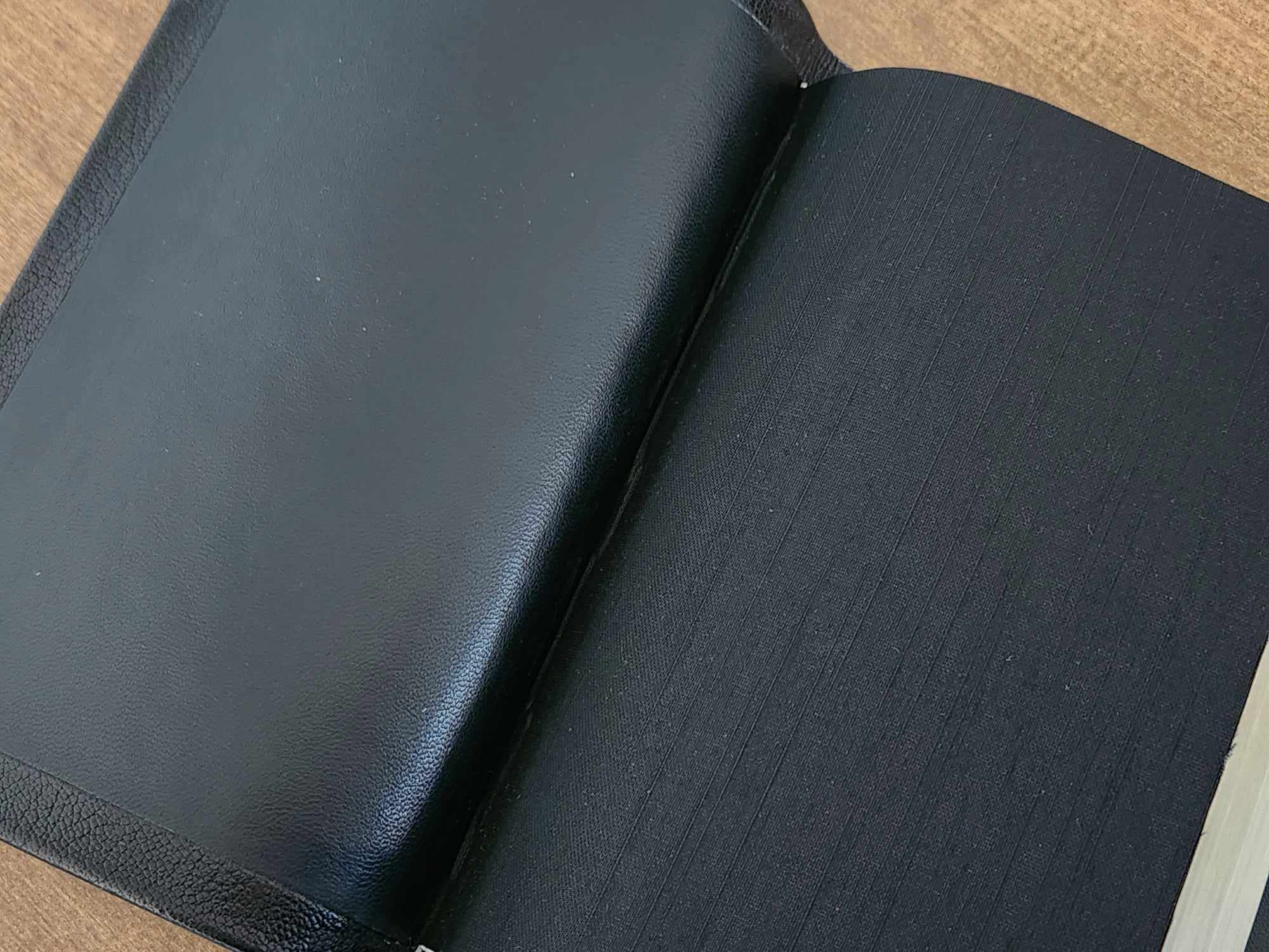 Leather-Lined Goatskin Style | Leonard's Book Restoration