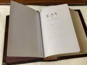 19th Century Family Bible Style | Leonard's Book Restoration