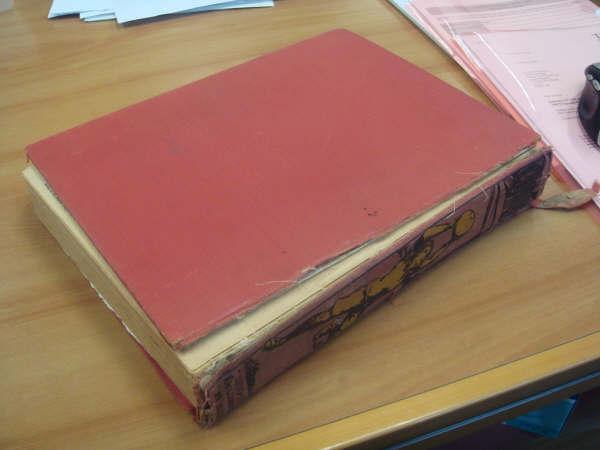 Broken Hinge | Leonard's Book Restoration